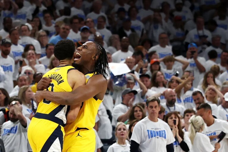 Los Pacers sorprenden con una victoria contundente sobre OKC en el Juego 1